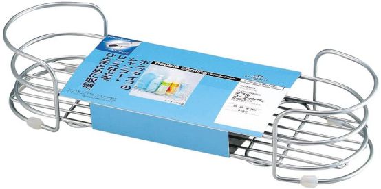 商品名 バススタイル ダブルコーティング シャンプー スタンド (大) H-8839 パール金属　88393 商品説明 サイズ:(約)幅35×奥行11.5×高さ7.5cm（大）ワイヤー表面がベースコーティングとクリアコーティングのダブルコー...