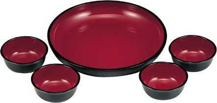 商品名エンジョイパーティー ちらし寿司の器 5点セット D-479 パール金属商品説明セット内容: 大皿1、小皿4サイズ: 大皿/外径290×高さ45mm小皿/外径115×高さ45mm重量: 大皿/約280g、小皿/約50g材質: 本体/A...