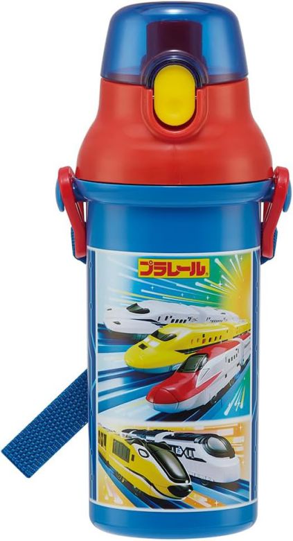 商品名 水筒 直飲み プラスチック 大容量 480ml プラレール 24年 電車 男の子 食洗機対応 キッズ 幼児 ワンタッチ skater スケーター PSB5SANAG 子供 こども 子ども キッズ 商品説明 食器洗い乾燥機OKのプラス...