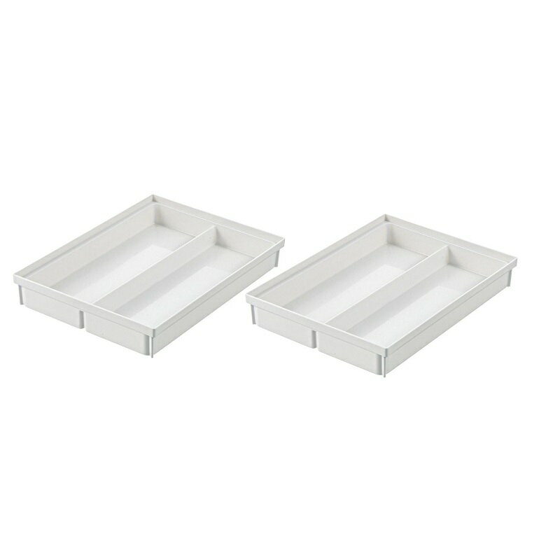 商品名 トトノ 収納 引き出し用 カトラリーポケットR ワイド キッチン収納 【×2個セット】 商品説明 【サイズ】28×10.5×4.4cm【素材】ポリプロピレン【生産国】日本【お手洗い方法】食洗機対応スタイリッシュでおしゃれかつ、きれい...