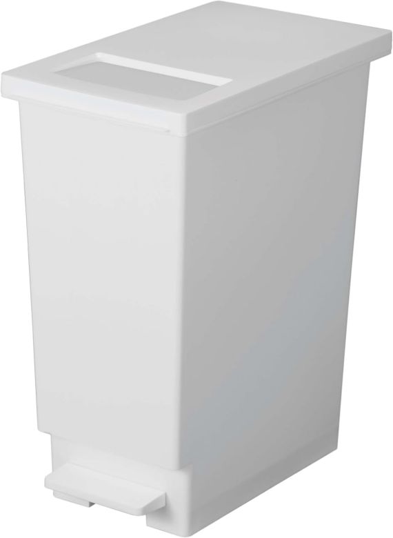 商品名 スウィッシュ 小窓付きスリムペダルダストボックス ゴミ箱 45L ホワイトグレー 商品説明 サイズ：幅26.5×奥行45.5×高さ55.5cm、容量：45L、重量：1930g、生産国：日本カラー：ホワイトグレープッシュ&ペダル 2種...