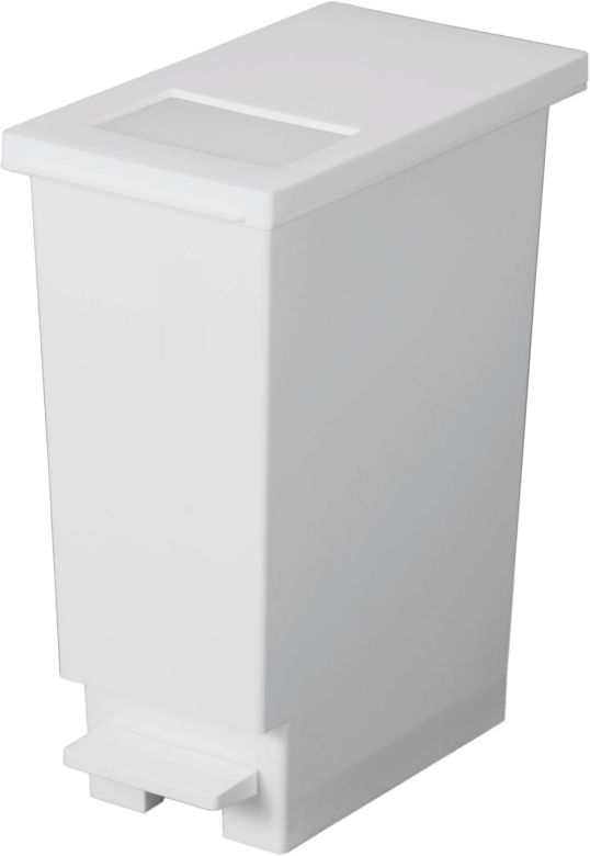 商品名 スウィッシュ 小窓付きスリムペダルダストボックス ゴミ箱 20L ホワイトグレー 商品説明 サイズ：幅20×奥行35.5×高さ45cm、容量：20L、重量：1100g、生産国：日本カラー：ホワイトグレープッシュ&ペダル 2種類の開け...