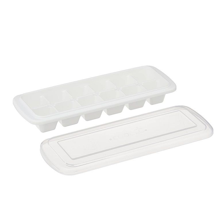 商品名 製氷皿 アイストレー 5030 フタ付アイストレー No12 レギュラー 蓋付 商品説明 ●用途に合わせて、いろいろなタイプの氷が作れます。●取り出しもスムーズ。●カラー：ホワイト●サイズ：9.4×26.7×3.9Hcm●材質：ポリ...