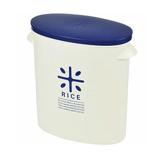商品名 米びつ 米櫃 お米 保存容器 RICE お米袋のままストック 5kg用 ネイビー HB2166 商品説明 製品サイズ:幅310×奥行155×高さ320mm製品重量:(約)本体/620g、計量カップ/25gカラー:ネイビーお米を袋のま...