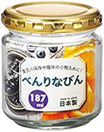 商品名 便利な瓶 HW-515-A べんりなびん 187　ビン 保存 商品説明 【べんりなびん】 ジャム、コーヒー豆、調味料などの食品のちょっとした保存に最適！ クリップやボタンなどの小物入れにもお使いいただけます。ご家庭にあったら「べんり...