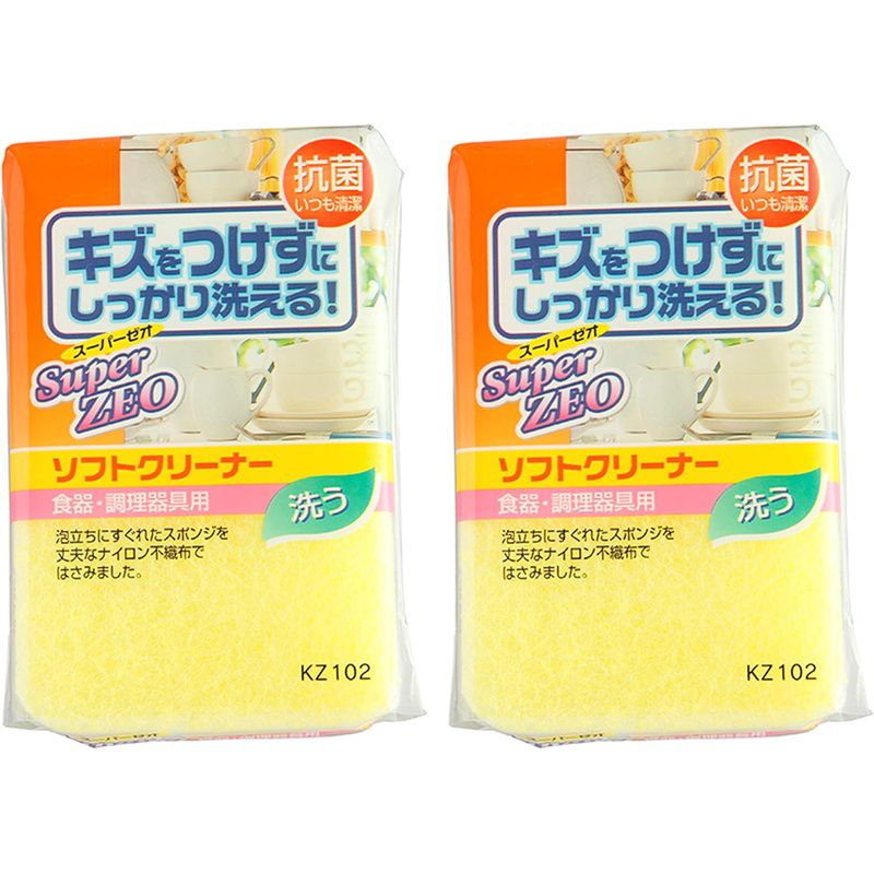 商品名 スポンジ ソフトクリーナー KZ102 aisen アイセン 商品説明 アイセン　スポンジ　ソフトクリーナーはプラスチックなどのキズつきやすいものも、キズをつけずにしっかり洗えます。※アソートのため色の指定はできません。(ピンク/ブ...