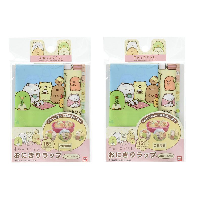 商品名 おにぎりラップ すみっコぐらし おにぎり ラップ フィルム シート キャラ弁 デコ弁 15枚入 2266456 トルネ 日本製 【×2個セット】 商品説明 本体サイズ:約18×18cm本体重量(kg):0.029材質:ポリプロピレン...