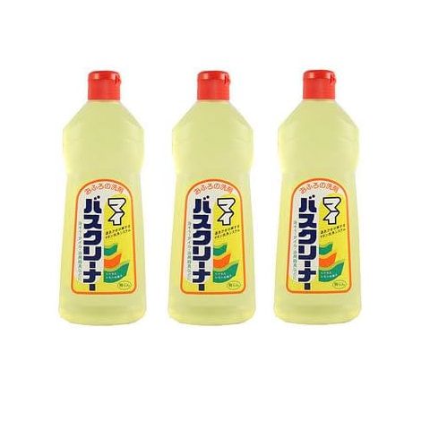 商品名 ロケット石けん マイバスクリーナー 500ml　シトラスレモンの香り お風呂用洗剤 浴室用洗剤 お風呂掃除 【×3個セット】 商品説明 内容量:500mlサイズ:幅80*奥行41*高さ226(mm)湯あかを分解するイオン洗浄システム...