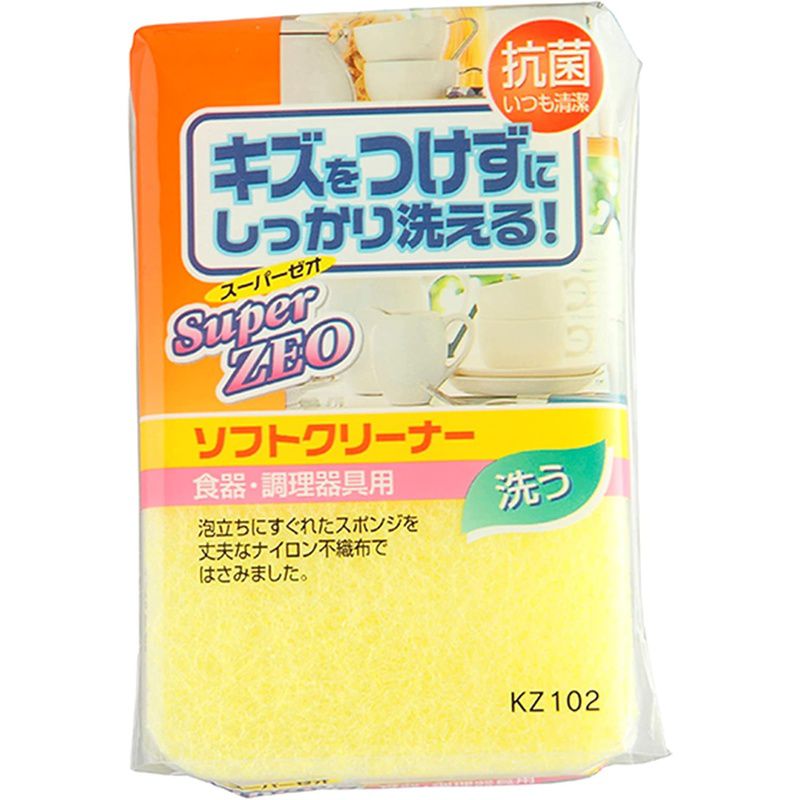 商品名 スポンジ ソフトクリーナー KZ102 aisen アイセン 商品説明 アイセン　スポンジ　ソフトクリーナーはプラスチックなどのキズつきやすいものも、キズをつけずにしっかり洗えます。※アソートのため色の指定はできません。(ピンク/ブ...