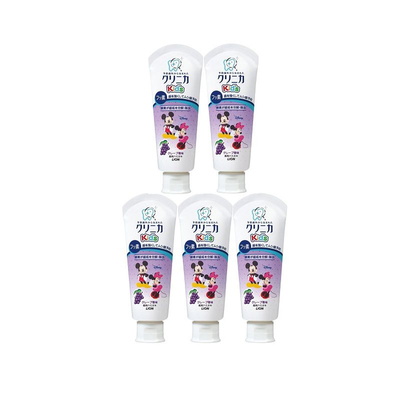 商品名 クリニカ キッズハミガキ ジューシーグレープ60g 【×5個セット】 商品説明 ブランド クリニカ風味 グレープ対象年齢 キッズ商品の形状 ペースト原材料・成分湿潤剤・・・ソルビット液、PG、PEG4000/清掃剤・・・無水ケイ酸A...