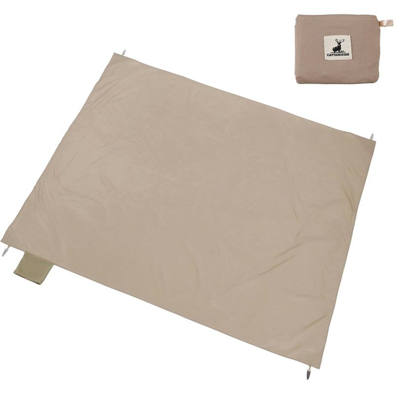 商品名 ポケットレジャーシート M 144*144cm カーキ UB3083 キャプテンスタッグ コンパクト 商品説明 製品サイズ:(約)144×144cm収納サイズ:(約)14×10.5×厚さ3cm製品重量:(約)160g材質:本体/ポリ...