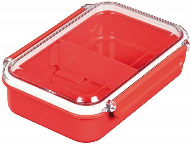 商品名 パール金属 ランチ ボックス 弁当箱 レッド 日本製 レノン D-2320 サイズ (約)幅18.5×奥行13.5×高さ5.5cm 材質 本体・仕切り/ポリプロピレン(耐熱温度140度、耐冷温度-20度)、 ふた/AS樹脂(耐熱温度...