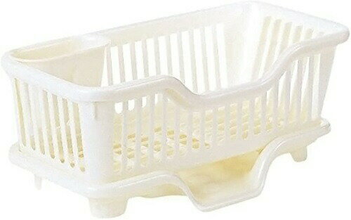 商品名 サンコープラスチック 日本製 水切りかご 皿立て水切り 流 No.3 縦型 スリム 箸立て付き パールホワイト サイズ (約) W450×D235×H175mm 材質 ポリプロピレン 原産国 日本 重量 約660g 商品説明 アウト...