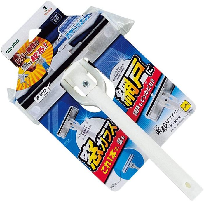 商品名 ガラスワイパー 窓・網戸楽絞りワイパーH 窓も網戸もこれ1本で掃除できる AZ348 アズマ 商品説明 サイズ約:幅19×奥行6.9×高さ28.6cm本体重量:約157g成分:ヘッド/ポリプロピレン モップ/ポリエステル、ナイロン ...