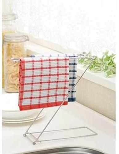 商品名 ふきんスタンドスリム　50302　ステンレス　ふきん掛け 商品説明 サイズ：(組み立て時)奥行9.7cm×幅29.5cm×高さ26.5cm 　　　　(収納時)9.7cm×35cm×1cm素　材：18-8ステンレス製スリムタイプで置い...