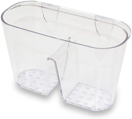 商品名 新輝合成 30063　透明　水切りラック用アクセサリ シンクシンク カトラリーポケット ワイド クリア 15.5×6.5×9cm 商品説明 サイズ:幅15.5×奥行6.5×高さ9cm材　質:ABS樹脂耐熱温度:80度キッチン用品シリ...