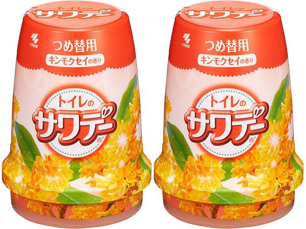 商品名 香り薫るサワデー 詰替 キンモクセイ&ミモザ 140g トイレ用消臭剤 【×2個セット】 金木犀きんもくせい オスマンサス Osmanthus 詰め替え つめかえ 詰換 替え 小林製薬 商品説明 2つの香りを重ねて透明ゲルの中に詰め...