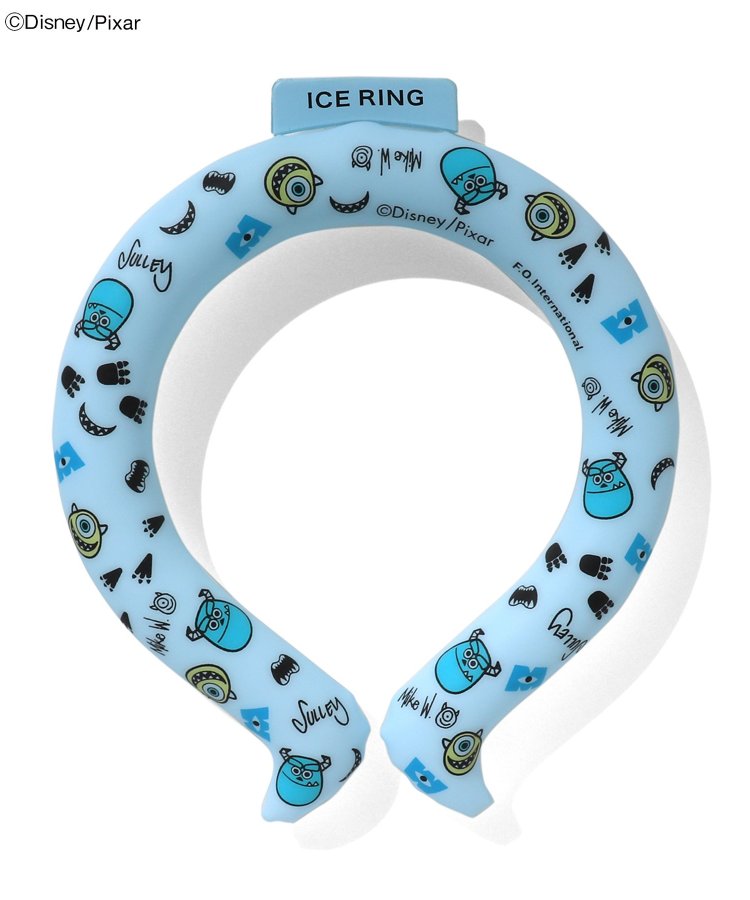 [SUO×F.O.インターナショナル] ディズニーキャラクター ICE RING アイスリング Sサイズ モンスターズインク サックス 夏快適グッズの"ネッククーラー"が登場！ 【DISNEY ICE RING】大人気のICE RINGにデ...