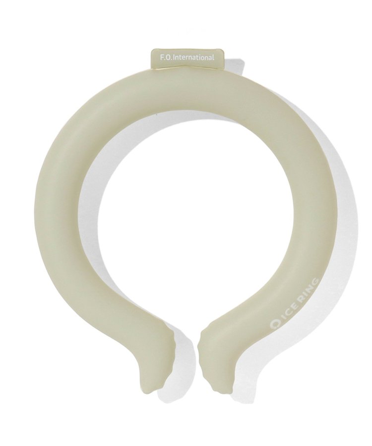 [SUO×F.O.インターナショナル] ICE RING アイスリング Mサイズ カーキ 夏快適グッズの"ネッククーラー"が登場！ 「ICE RING®_アイスリング」は28℃以下で自然に凍結し、屋外屋内どこでも繰り返しお使いいただけるアイ...