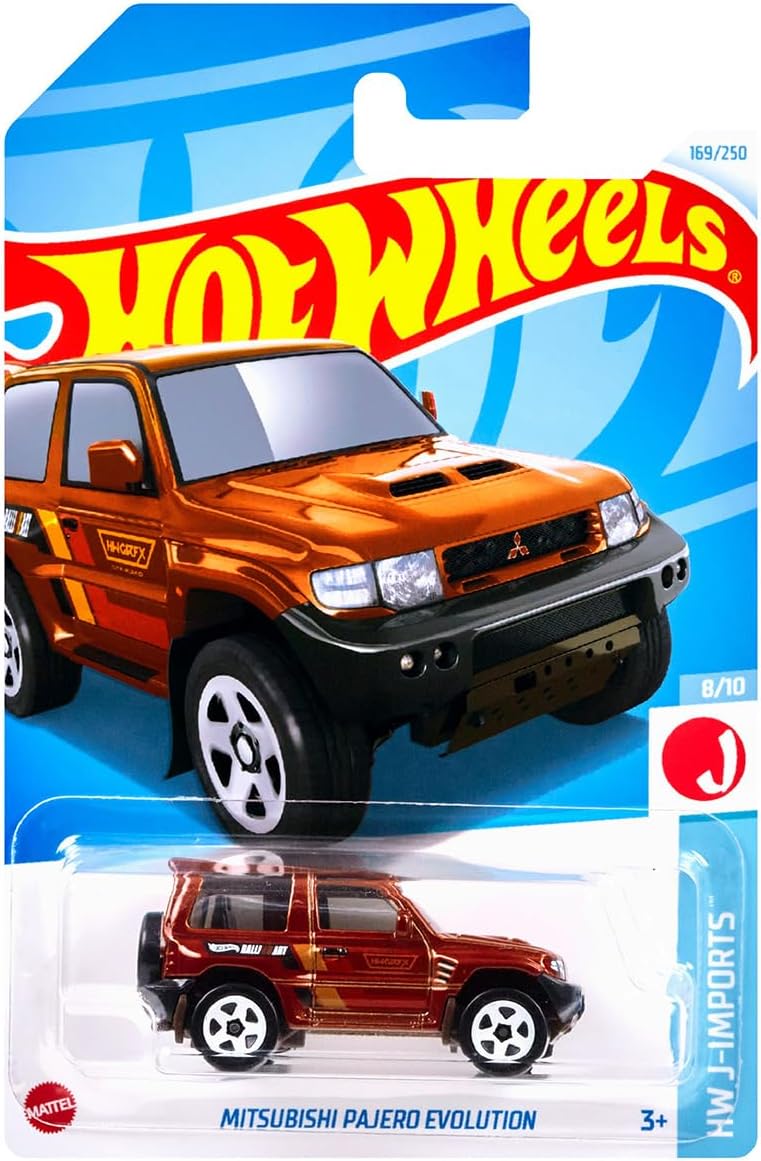 ホットウィール ベーシックカー 三菱 パジェロ エボリューション HXR09 現在、世界で一番売れているミニカー 5