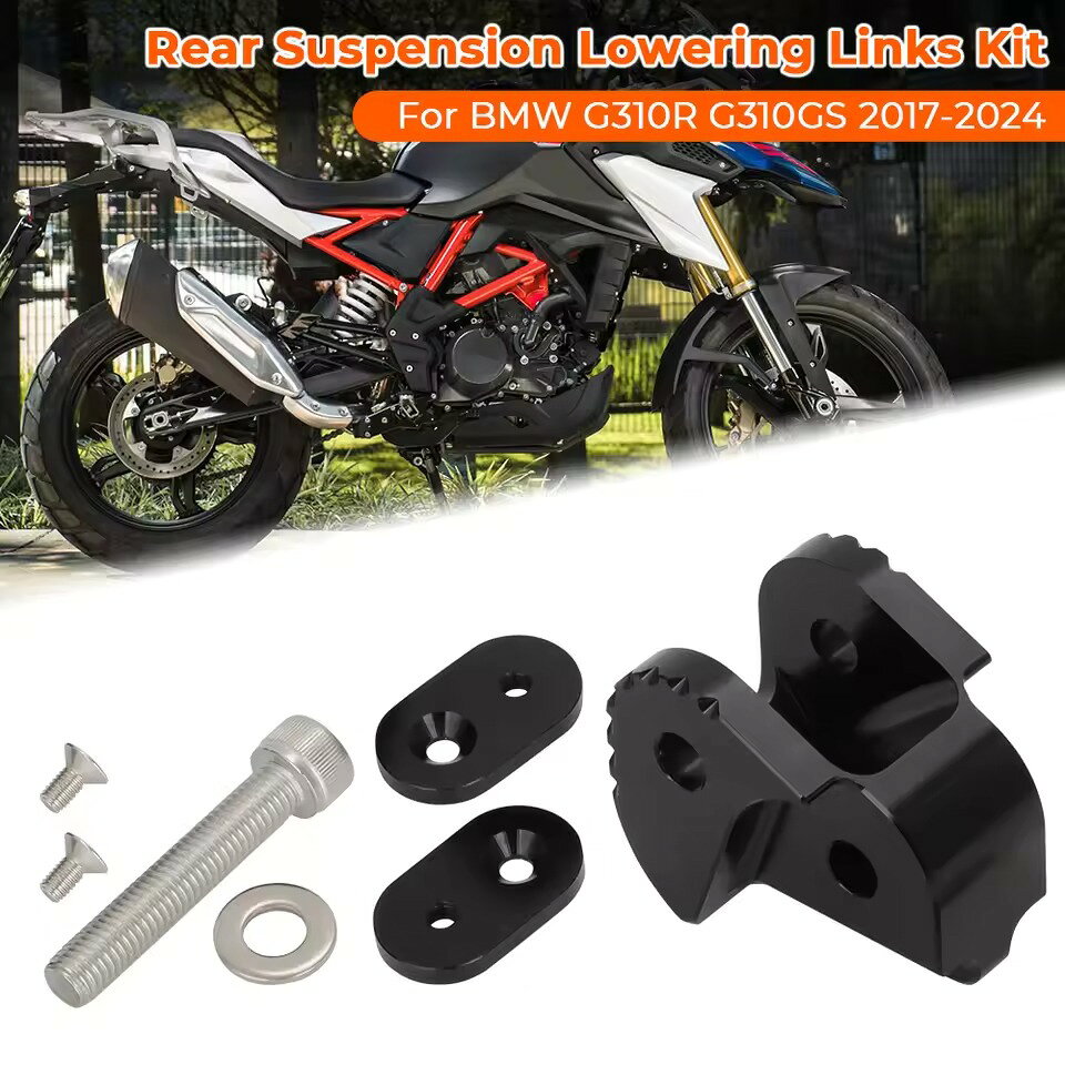 製品仕様 商品名 BMW G310R G310GS ローダウンリンク リアサスペンション アルミ製 2017-2024 G310 R GS 車高調整 AUTOVIC BMW G310R G310GS ローダウンリンク リアサスペンション 5...