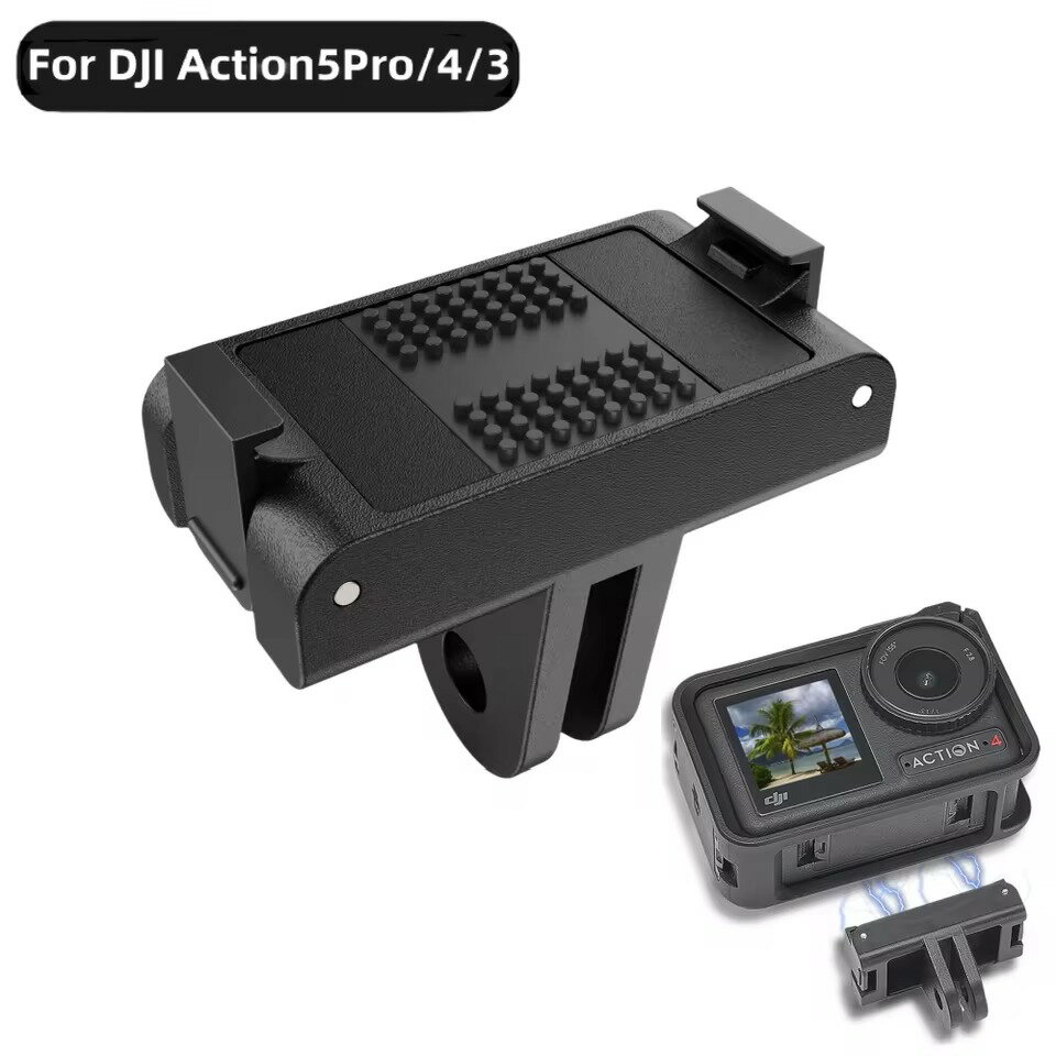 製品仕様 商品名 VeFly マグネット式 1/4ネジ対応 クイックリリースアダプター DJI Action 5 Pro / 4 / 3 用 強力磁気マウント アクションカメラアクセサリー DJI Action 5 Pro / 4 / 3 ...