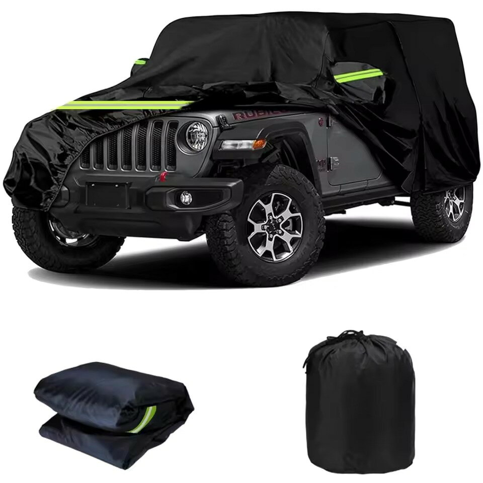 製品仕様 商品名 Jeep Wrangler 専用 フルカーカバー 防水 防風 UVカット 4ドア対応 2009–2025年式 屋外 屋内 ボディカバー 雨 砂埃 紫外線 保護 ジープ ラングラー カーカバー JK JL 4ドア 防水 ボデ...