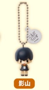 ■商品説明→ハイキュー　×こえだらいず　ストラップ　影山　　未使用品。マスコット部分：約3cm。ボールチェーン付属。※スマホにも装着できるように、イヤホンジャック部品を、おまけでおつけします。イヤホンジャック部品は、おまけですので多少デザイ...