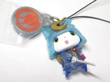 ■商品説明→妖怪ウォッチ　ストラップ　ブシニャン　未使用品。マスコット部分：約3．5cm。※スマホにも装着できるようにイヤホンジャック部品をおつけします。イヤホンジャック部品はおまけですのでデザインが多少かわる場合もございます。ご了承くださ...