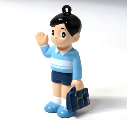 ■商品説明→ドラえもん　出木杉くん　ストラップ　未使用品。マスコット部分：約5cm。　※スマホにも装着できるようにイヤホンジャック部品をおつけします。イヤホンジャック部品はおまけですのでデザインが多少かわる場合もございます。ご了承ください。...