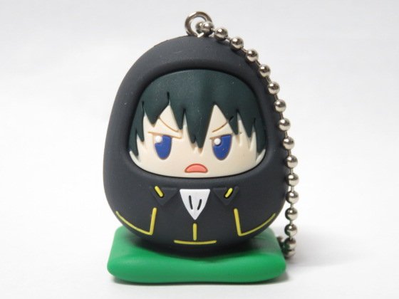 ■商品説明→銀魂　限定　ダルマストラップ　土方　マヨラー　未使用品。ダルマ部分：高さ約4．3cm。ボールチェーン付属。※スマホにも装着できるようにイヤホンジャック部品をおつけします。イヤホンジャック部品はおまけですのでデザインが多少かわる場...