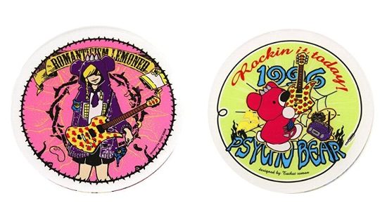 ■商品説明→Hide　コースター　2点セット　未使用品。直径10cm×厚さ0．5cm。ファッション雑貨を取扱中！！　裏原系、ストリート、レディース　その他レアで気になるアイテム満載！！　