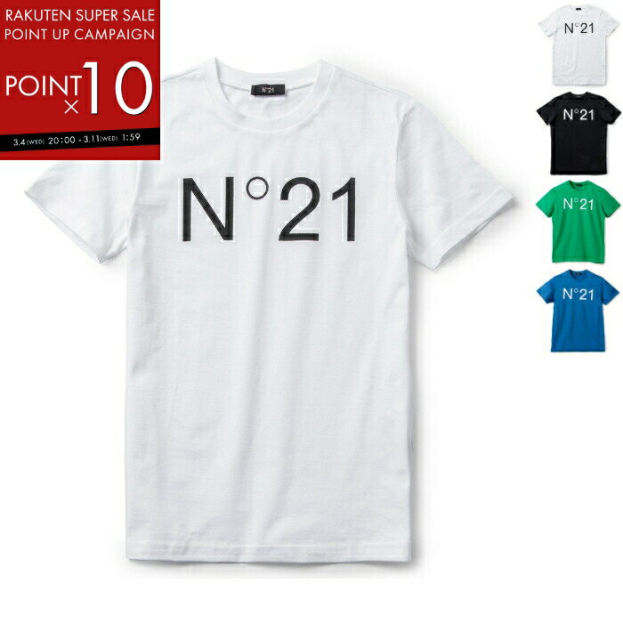 ヌメロ ヴェントゥーノ 【大人もOK】キッズ Tシャツ ロゴプリント クルーネック スウェットシャツ &nbsp; &nbsp; N°21 &nbsp; ヌメロ ヴェントゥーノ 【大人もOK】キッズ Tシャツ ロゴプリント クルーネック ス...