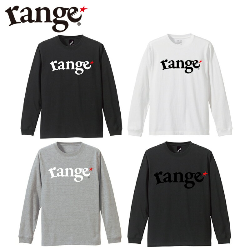 rangeの定番ロゴのロンT！ 胸にrangeロゴ、背中にe-star logoのプリントが入ります。 ・サイズM 着丈 約69cm / 身幅 約52cm ・サイズL 着丈 約73cm / 身幅 約55cm ・サイズXL 着丈 約77cm ...