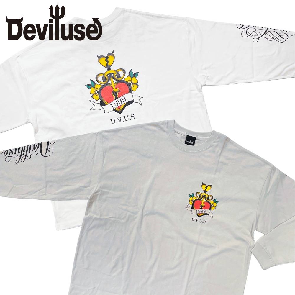 Heart Lockグラフィックの ルーズフィットな ロングスリーブTシャツです。 着心地と肌触りの良い 程よい厚みの生地感で 男女ともにおすすめの ロングスリーブTシャツです。 ・サイズM 着丈 約74cm / 身幅 約65cm / 肩幅...