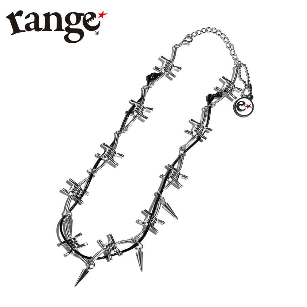 パンキッシュな鉄条網風のネックレス。 もちろん痛み無く装用出来ます。 ・サイズ 45cm 素材 メッキrange rg barbed wire ネックレス シルバー 銀 necklace silver レンジ メンズ レディース 男女兼用 ...