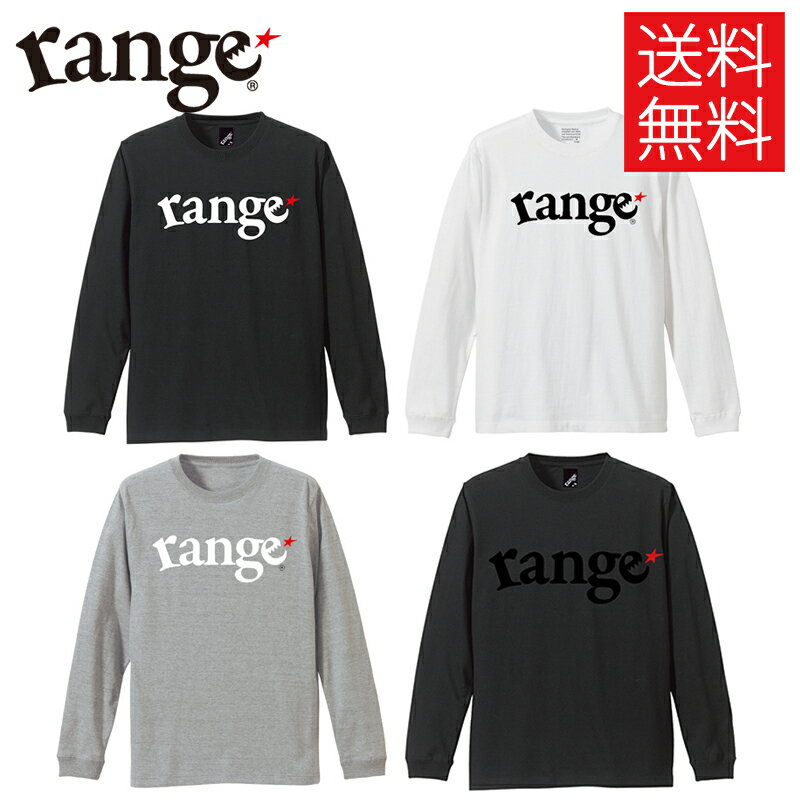 rangeの定番ロゴのロンT！ 胸にrangeロゴ、背中にe-star logoのプリントが入ります。 ・サイズM 着丈 約69cm / 身幅 約52cm ・サイズL 着丈 約73cm / 身幅 約55cm ・サイズXL 着丈 約77cm ...