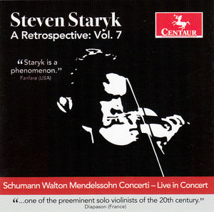 発売日: 2015/11/13輸入盤レーベル: Centaur収録曲:コメント:The Canadian violin virtuoso, author, and chamber musician Steven Staryk's perfo...