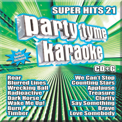 2014/5/6 発売輸入盤レーベル：SYBERSOUND RECORDS収録曲：PARTY TYME KARAOKE is the best-selling, best-sounding karaoke line on the marke...