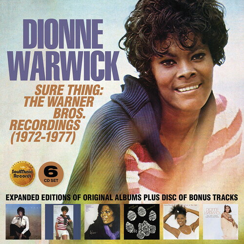 2023/2/24 発売輸入盤レーベル： SOULMUSIC RECORDS収録曲：(ディオンヌワーウィック)Deluxe 6CD box set focuses on the Warner Bros. Records' catalogue...