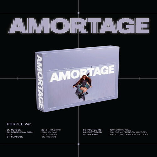 2025/3/14 発売アジア盤レーベル： WARNER RECORDS収録曲：2025 release. Includes lenticular cover, postcard, and photocard. AMORTAGE is Ji...