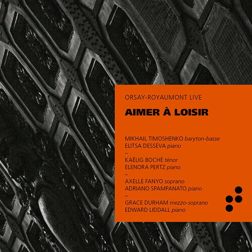 発売日: 2021/8/27輸入盤USレーベル: B. Records収録曲:コメント:Every year, in partnership with the Musee d'Orsay, Royaumont Abbey welcomes ...