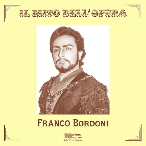 発売日: 2021/8/6輸入盤USレーベル: Bongiovanni収録曲:コメント:Critics, conductors and colleagues agree that Franco Bordoni's voice, accent...