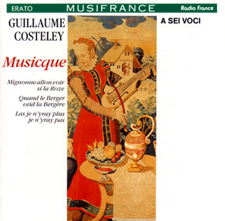 フランスでシャルル9世の時代に宮廷オルガニストとして活躍した作曲家、コストレの作品を収録した貴重なアルバム(88年録音)。16世紀の人々の恋愛模様や日常生活を綴ったシャンソンの数々を、ア・セイ・ヴォーチが生き生きと描き出している。【品番】　...