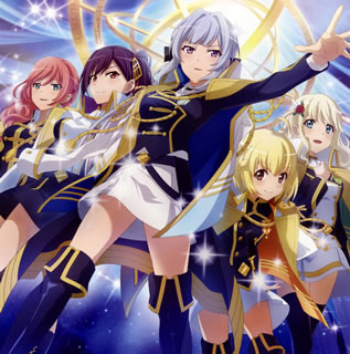 RPGゲーム・アプリ内に登場する少女歌劇ユニットのファースト・シングル。歌劇というだけあって、ゴージャスかつ重厚なアレンジで華々しい雰囲気を盛り上げる。そこに加わるキュートな歌声もいい塩梅でコントラストとなっていて、若々しい疾走感とともに本...