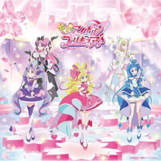 キュアアイドル(CV:松岡美里)キュアウインク(CV:高橋ミナミ)キュアキュンキュン(CV:高森奈津美)キュアズキューン(CV:南條愛乃)キュアキッス(CV:花井美春)Machico、吉武千颯 ／ キミとアイドルプリキュア♪ 後期主題歌シン...