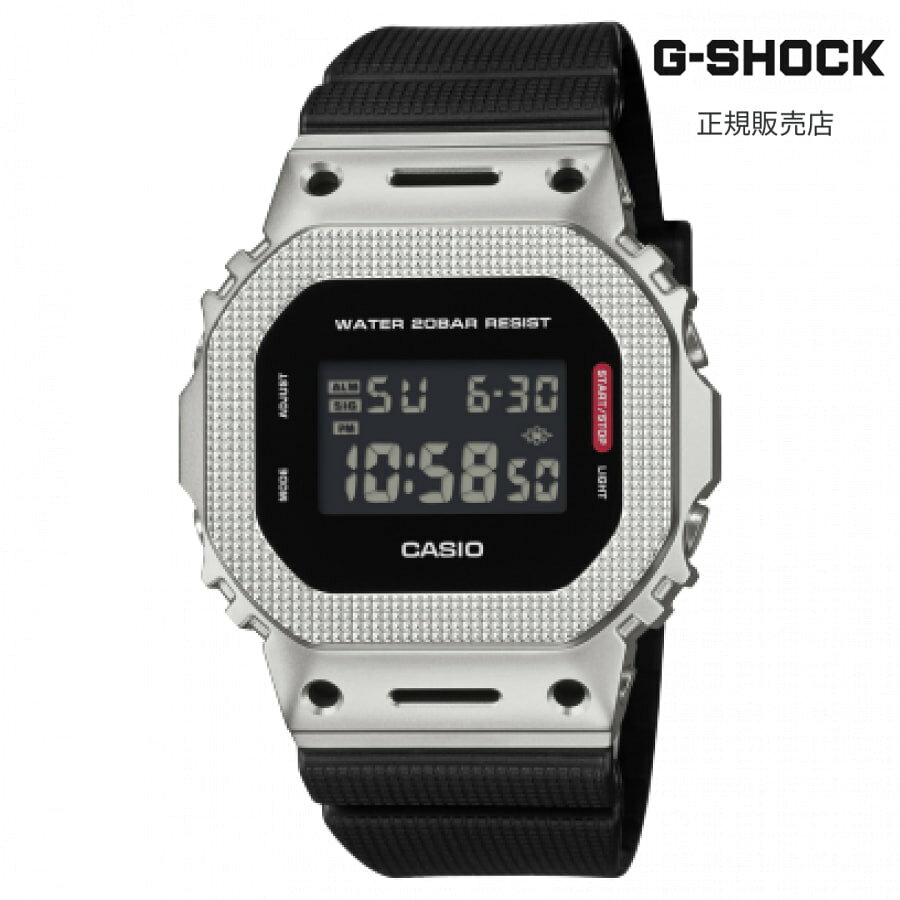 モダンなインダストリアルデザインをテーマに機能美を追求し、G-SHOCKの耐衝撃性の要素をシンプルにデザインに落とし込んだモデルです。 シンプルさと機能美の共存を目指し、無彩色のカラースキームを採用。G-SHOCKの耐衝撃性を象徴するメタル...