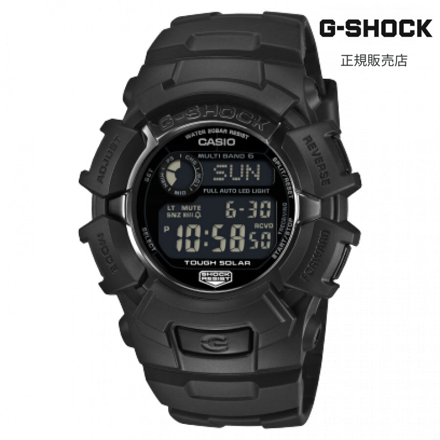 タフネスを追求し進化を続けるG-SHOCKから、マルチバンド6搭載のスタンダードモデルです。 タフソーラー搭載のスタンダードモデルとして人気を博したG-2300のシンメトリーなデザインはそのままに、マルチバンド化を実現。世界6局の標準電波を...