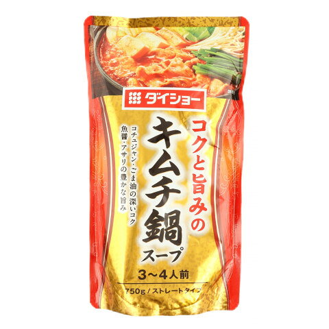 【常温】 コチュジャンのコクに、豆板醤・赤唐辛子のピリッとした辛さが食欲をそそる鍋スープです。にんにく・ごま油の風味と魚介・ポークの旨みを加え、厚みのある味わいに仕上げました。 ※在庫以上の数量をご希望の場合は、お手数ですがご注文前に弊社ま...