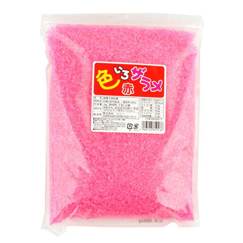 【常温】 綿菓子製造機械などでピンク色の綿菓子を作るための白双糖です。食用着色料(赤3)を使用した砂糖ですが、綿菓子以外にもお好みでご使用頂けます。 ※食用着色料を使用しておりますのでお使いの際は衣類等への付着にご注意ください。 ※在庫以上...